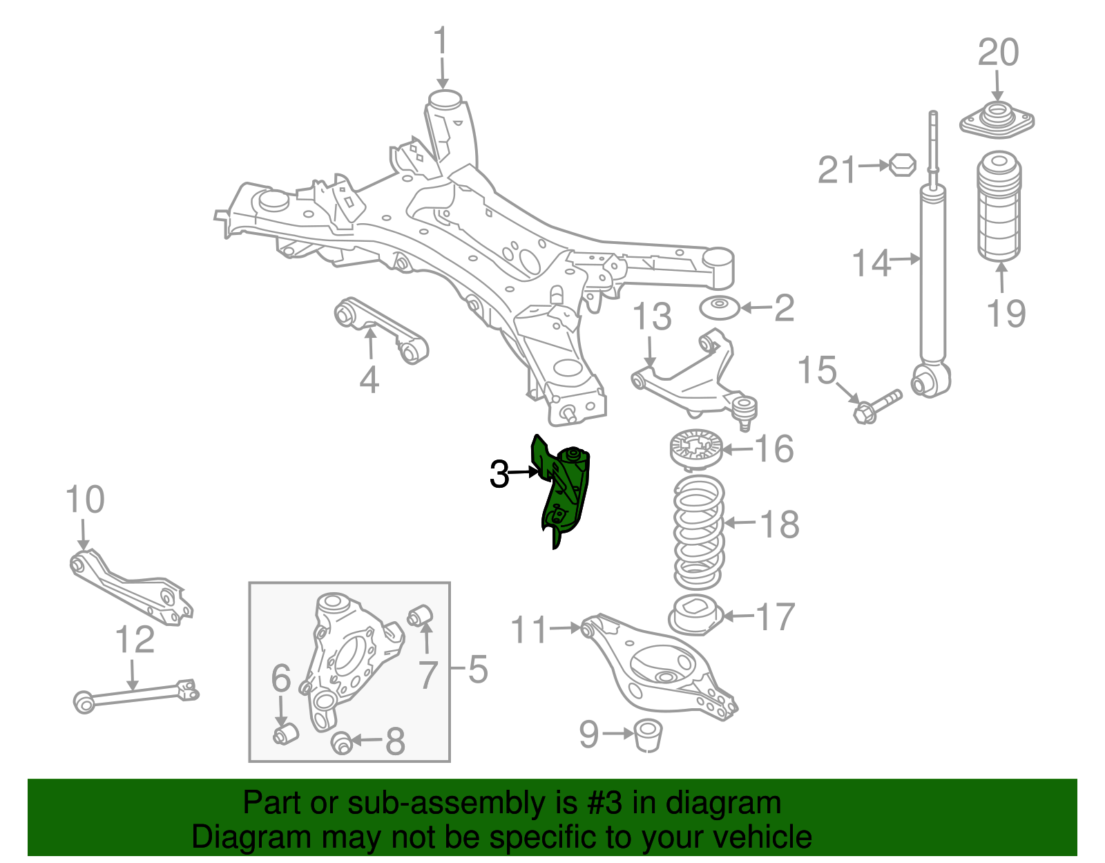 2009-2024 Nissan Murano Stay Bracket 55452-1AA0A | Hart Nissan of NoVa