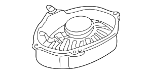 65138369940 - 1999-2005 BMW Speaker (65-13-8-369-940) | BMW of South ...