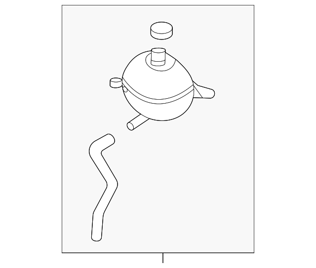 25430-R0100 - Reservoir Assembly 2022-2024 Kia Carnival | Kia.Parts Store