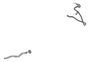 2015-2019 GM Automatic Transmission Auxiliary Fluid Cooler Inlet Line ...