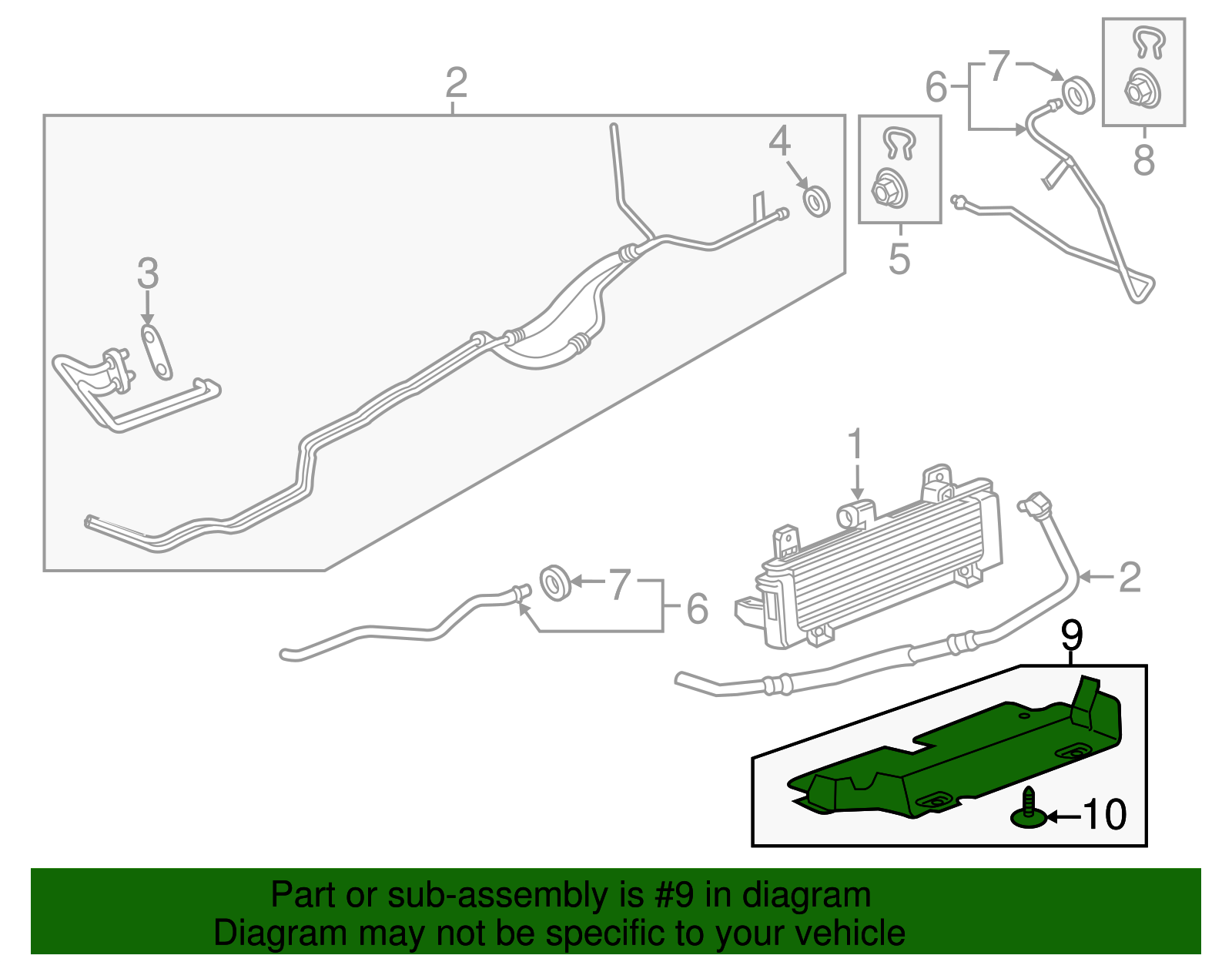 2015-2019 GMC Lower Radiator Air Baffle 23236141 | OEM Parts Online