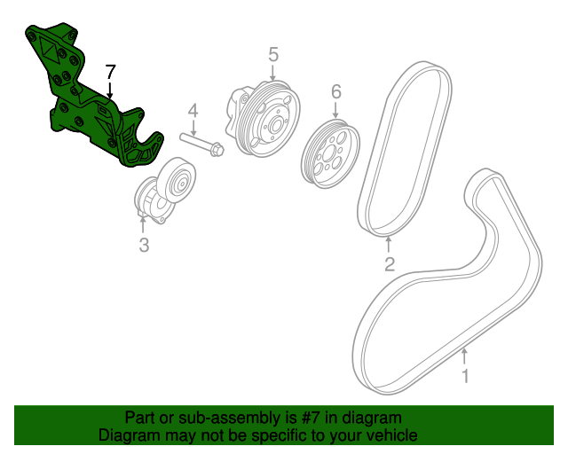 31316673 - Mount Bracket - 2015-2016 Volvo | Volvo OEM Parts Direct