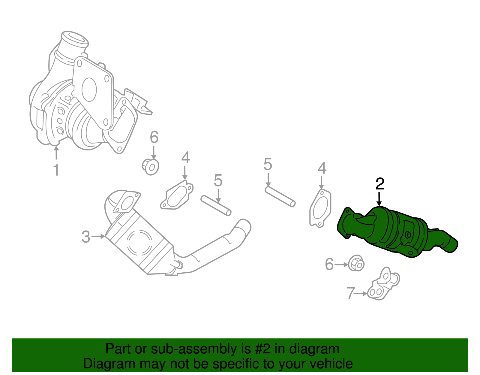 F2GZ-5E212-H - Catalytic Converter 2017-2024 Ford | AutoNation Parts
