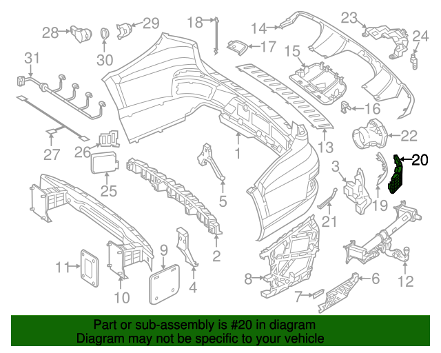 166-885-08-53 - Outer Grille 2013-2016 Mercedes-Benz | Mercedes-Benz ...