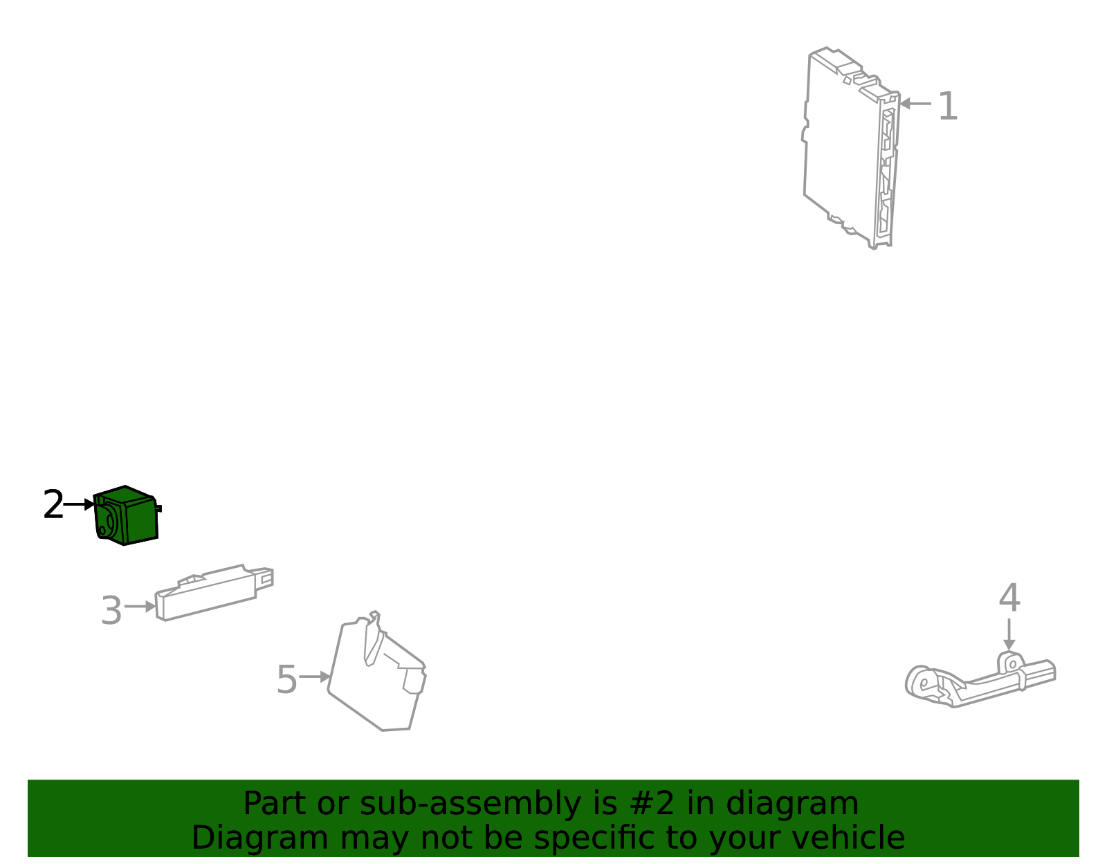 2009-2025 Toyota Warning Buzzer 89747-0R020 | Toyota Parts Center