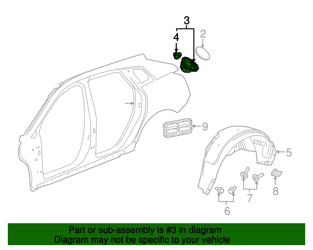 23469986 - OEM GM HOUSING GMPartsCenter.net | GM Parts Center