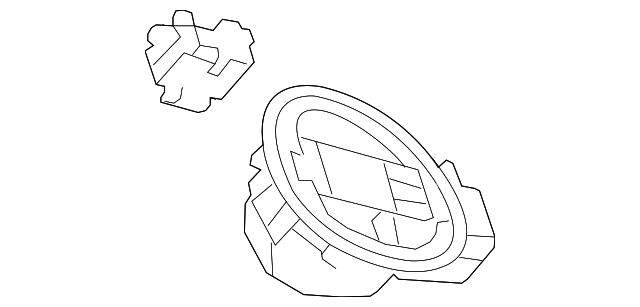 2010-2016 Cadillac SRX Fuel Filler Housing with Actuator, Hinge, Rod ...