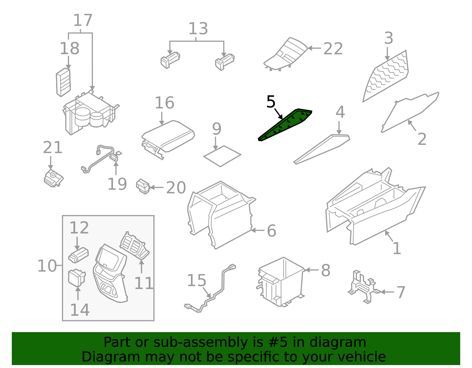 2021-2023 Hyundai Santa Fe Trim Molding 84690-S2CA0-XHH | Hyundai ...