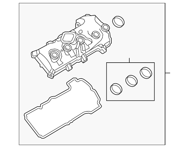 Valve Cover - Ford (AA5Z-6582-E) | OEMFORDPART