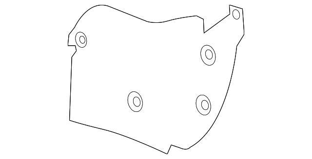 2017-2022 Ford Fender Liner Extension HC3Z-16E206-A | OEM Parts Online