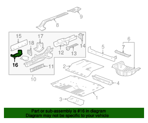 84461274 GM Rail Extension | GM Parts Store