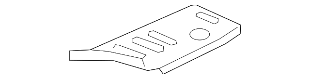 2018-2021 GM Rear Passenger Side Wheelhouse Inner Panel Extension ...