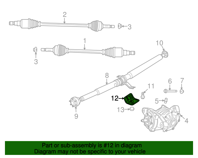 2009-2019 Dodge Journey Heat Shield 5157011AA | TascaParts.com