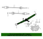 2009-2018 Dodge Journey Drive Shaft 5157005AF | MyMoparParts