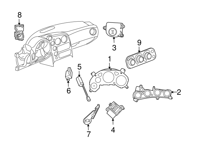 1998-2011 Mopar Switch 53007944AB | TascaParts.com