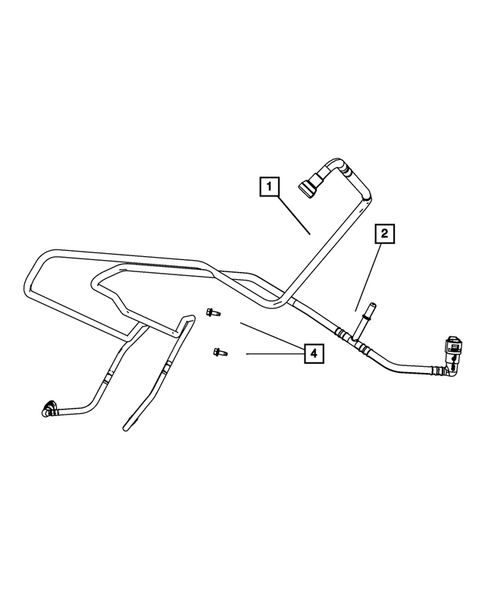 Fuel Lines for 2008 Jeep Wrangler | Mopar Estores