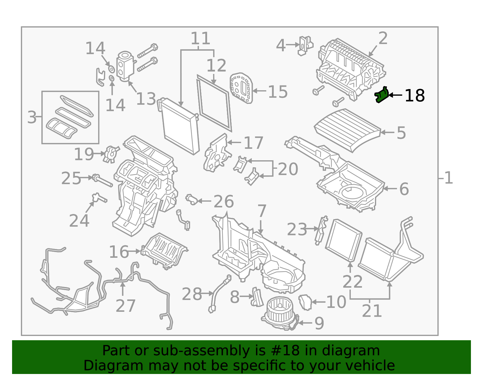 32226714 - Temp Door Actuator 2019-2024 Volvo | AutoNation Parts