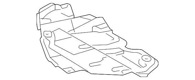 2007-2011 Toyota Camry Under Cover 51441-06110 | Toyota Parts Center