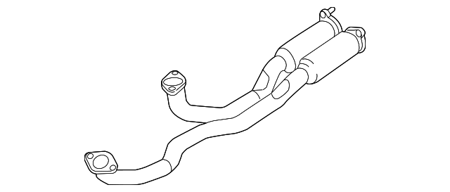 DP5Z-5G203-A - Front Pipe - 2013-2016 Ford | Lasco Auto Parts