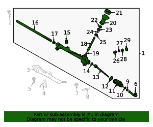 2022-2024 Kia Forte Steering Gear 56500-M6500 | TascaParts.com
