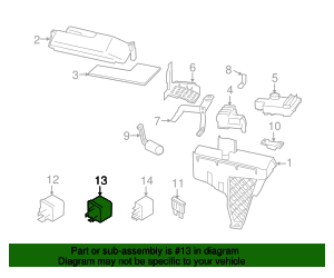 2008-2014 Volvo Relay 30765044 | TascaParts.com