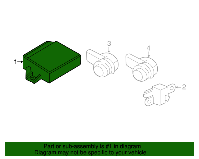 2019-2020 Porsche Macan Control Module 95B-919-475-S | Porsche Marin