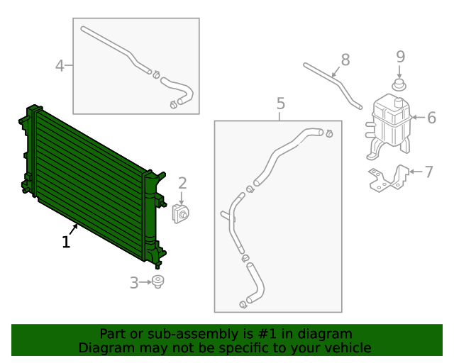 25310-K4010 - Radiator 2019-2023 Hyundai Kona Electric | AutoNation Parts
