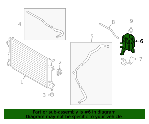 2019 Hyundai Kona Electric Reservoir Assembly 25430-K4010 | OEM Parts ...
