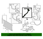 2017-2023 Audi AC Hose 4M0-816-738-M | Genuine Audi Part