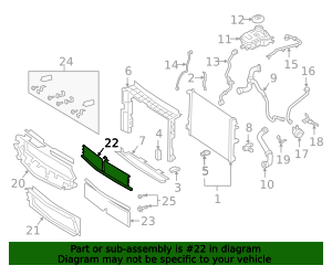 177-880-90-02 - Radiator Shutter Assembly 2019-2023 Mercedes-Benz ...