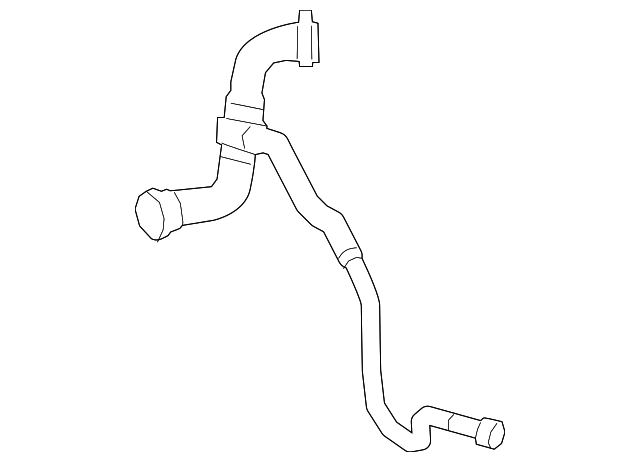 2019-2023 Mercedes-Benz Lower Hose 177-501-16-01-64 | MB OEM Parts