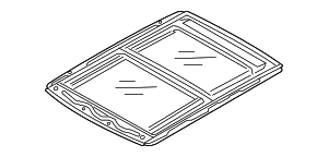 Genuine Sunroof Frame for 2013-2022 Land Rover | Land Rover Part ...