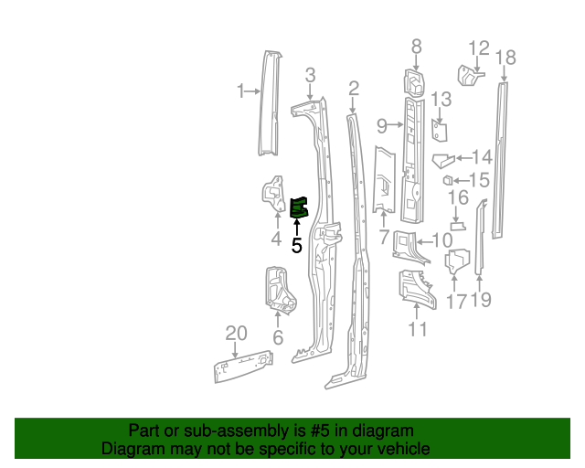 906-636-97-60 - Plate 2010-2013 Mercedes-Benz | Mercedes-Benz USA Parts
