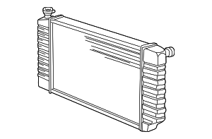 1994-2000 GM Radiator 89018624 GM | GMPartsDirect.com