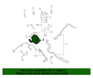 2007-2017 Mopar Power Steering Pump 5105048AC | TascaParts.com