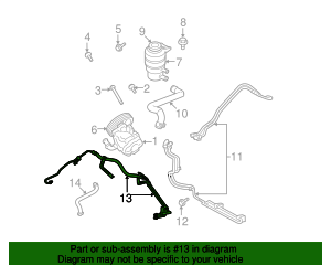 2007-2017 Mopar Hose 05105788AM | Mopar Parts Canada