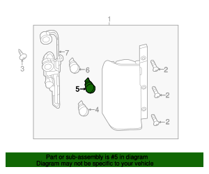 26271-9B90A - Bulb 2005-2021 Nissan | Nissan Parts & Accessories Online
