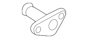 2006-2017 Volkswagen Engine Coolant Inlet Flange 03H-121-145-A | OEM VW ...