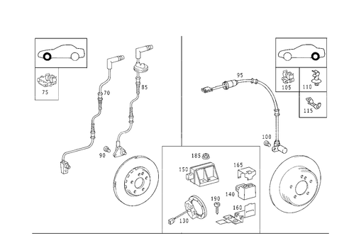 Electronic Stability Program (ESP®) for 2001 Mercedes-Benz SLK 230 ...