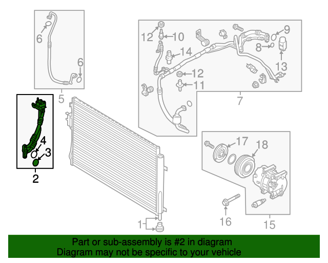2015-2018 Kia Sedona Hose & Tube Assembly 97761-A9001 | Kia Parts Online