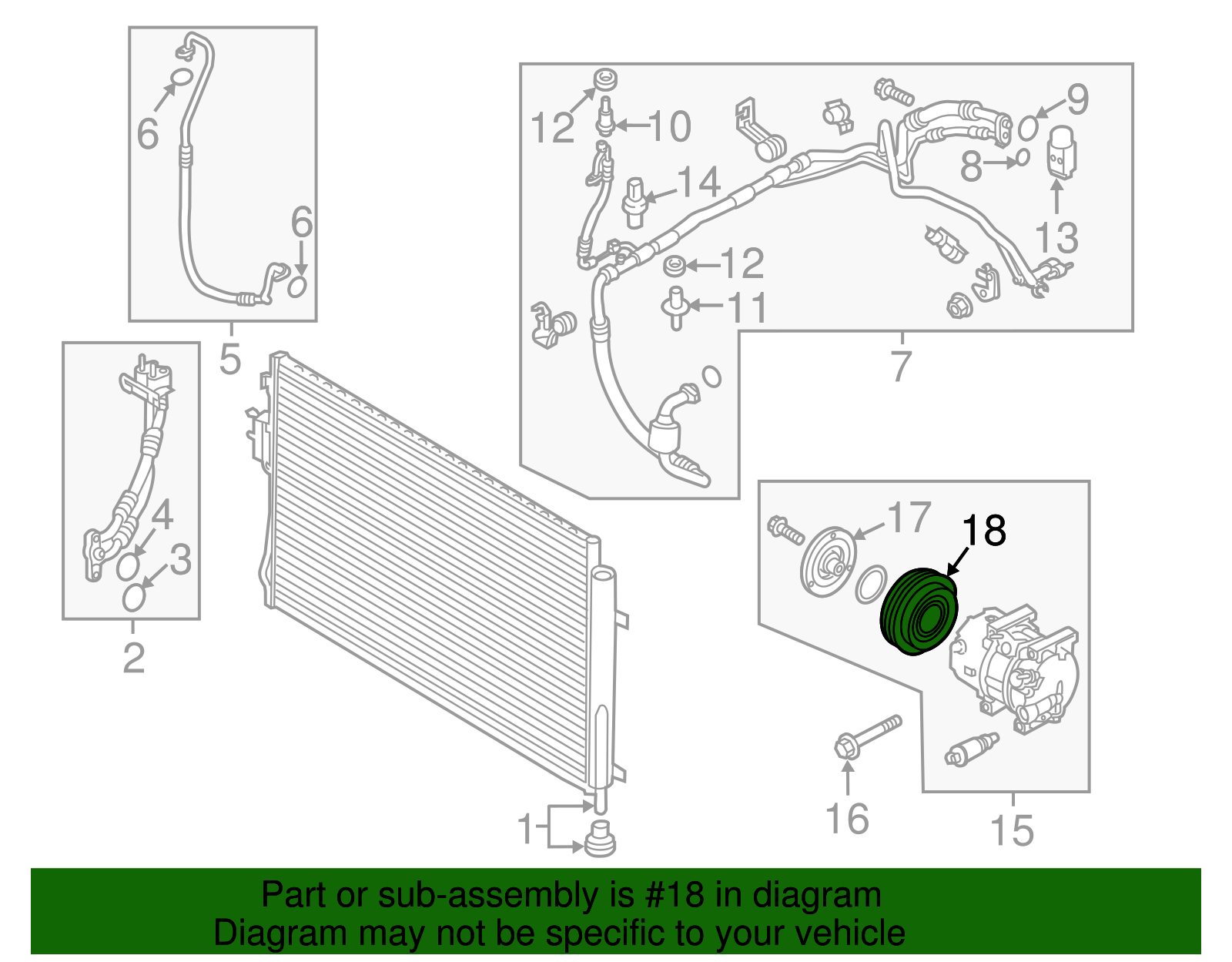 97643-A9000 - Pulley 2015-2021 Kia Sedona | Kia.Parts Store