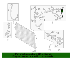 97626-C8200 - Expansion Valve 2015-2021 Kia Sedona | Kia.Parts Store