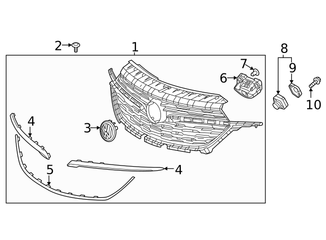 2020-2023 Buick Encore GX Front View Driver Information Camera Bracket ...