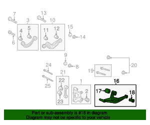 2010-2019 GM Lower Control Arm 23214431 | TascaParts.com