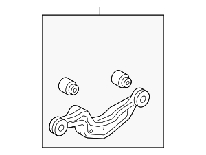 2010-2019 GM Rear Passenger Side Suspension Upper Control Arm 84178161 ...