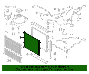 17-11-9-797-808 - Radiator 2018-2019 BMW | AutoNationParts.com