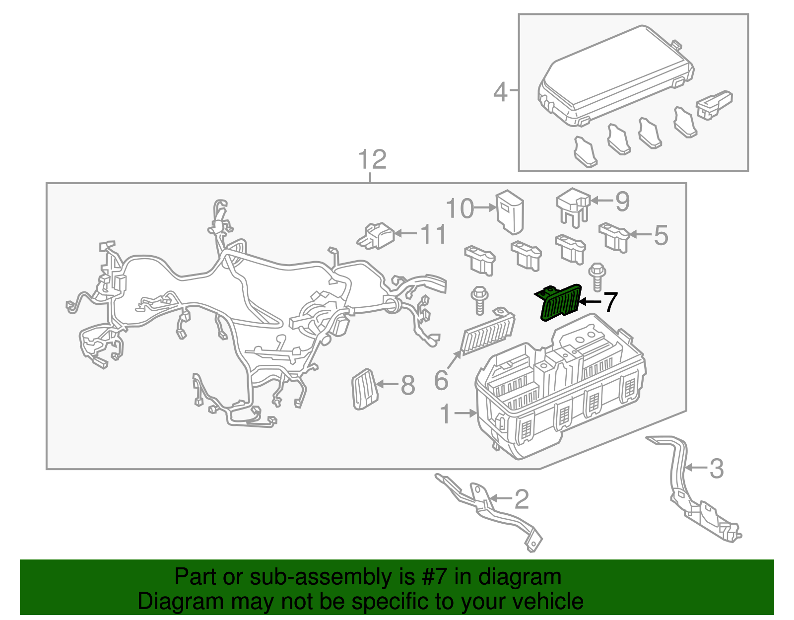 2016-2022 Acura ILX Fuse 38231-T6A-J11 | OEM Parts Online