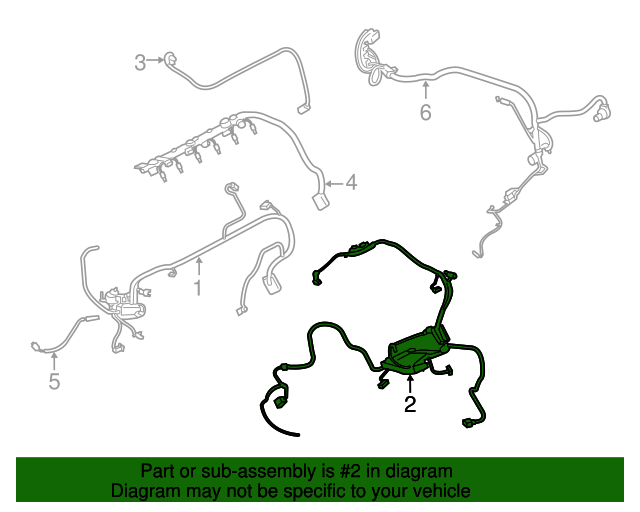 12518605145 - 2015-2016 BMW Engine Harness (12-51-8-605-145) | BMW of ...