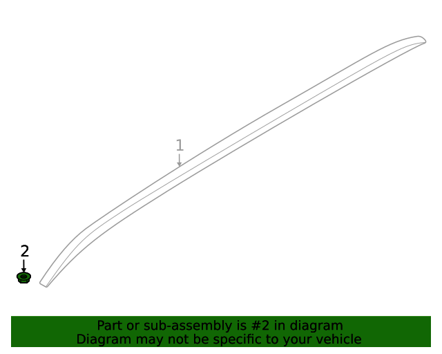 87294-P2000 - Roof Rail Nut 2020-2023 Kia | Kia.Parts Store