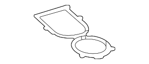 2021-2024 Toyota Sienna Trim Ring 58822-08030 | Toyota Parts Center